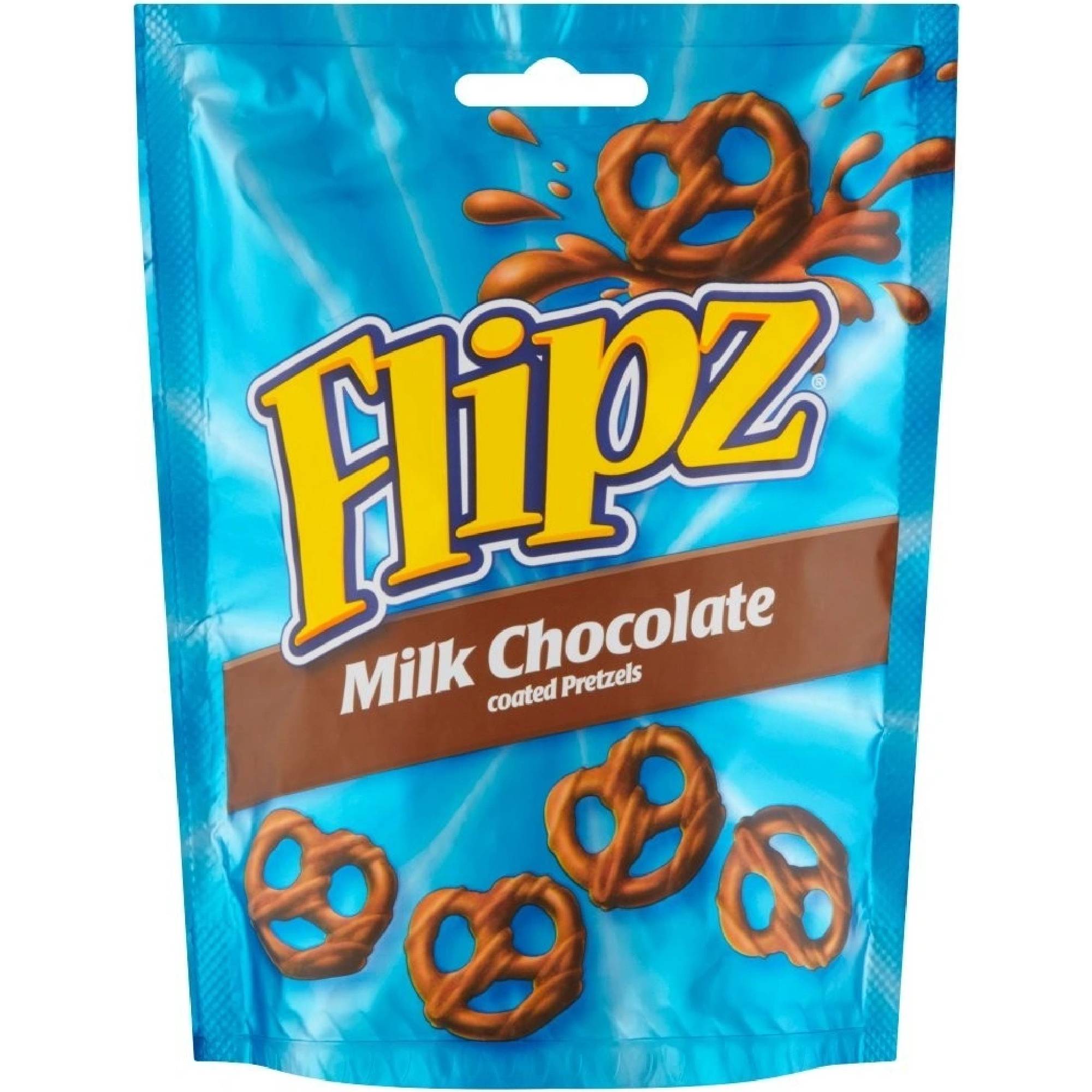 Flipz 90g Milk Chocolate | Vinafoods.cz