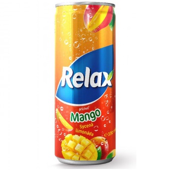 Relax 0,33L Mango (12ks) | Vinafoods.cz