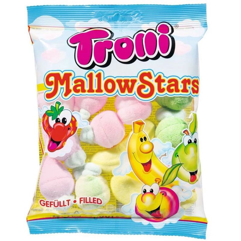 Trolli 150g Mallow Stars (8) | Vinafoods.cz