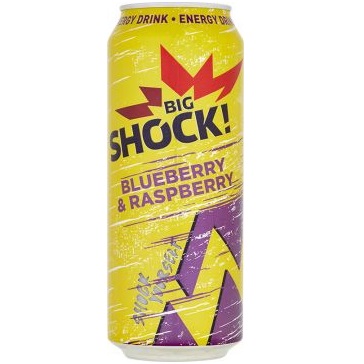 Big Shock 0,5L Blueberry & Rasberry (BERRIES) | Vinafoods.cz
